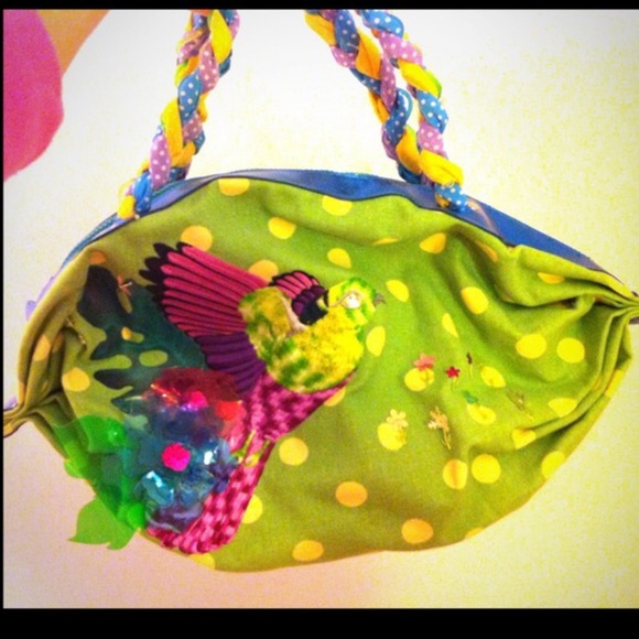 LOOPS | Bags | Adorable Loops Tote Sequin Shoulderbag Like New | Poshmark